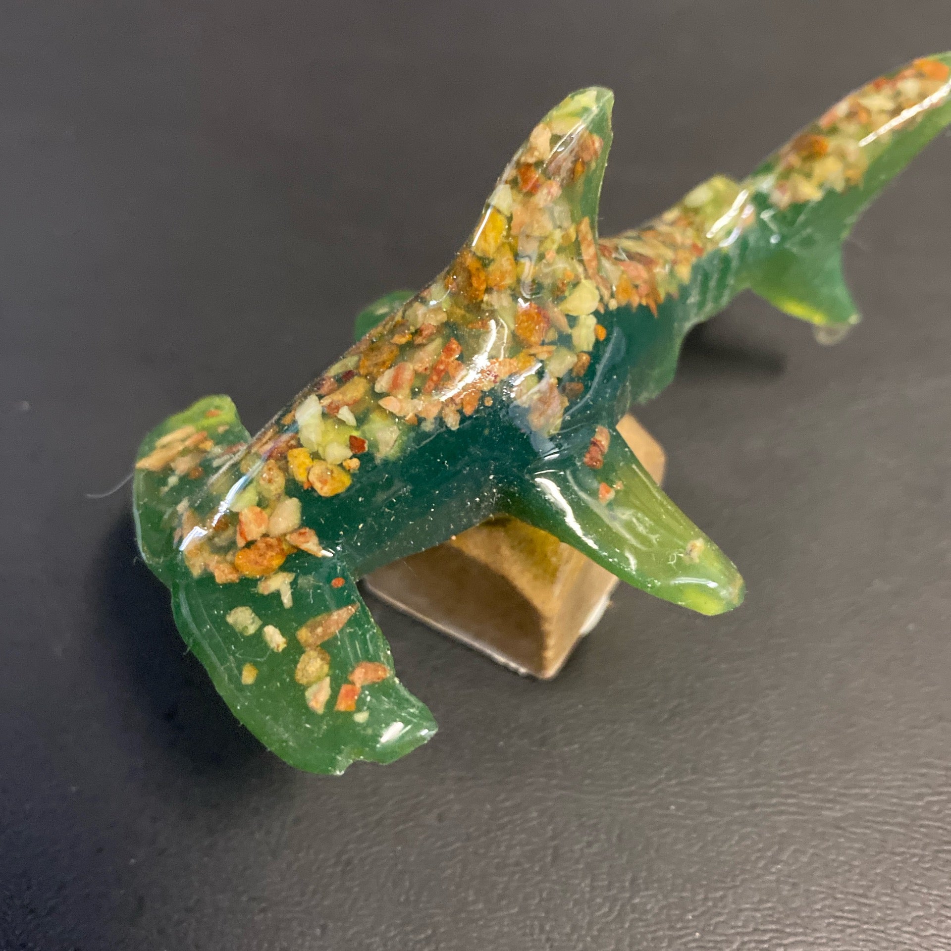 Resin Hammerhead on stand | Navarre Beach Sea Turtle Conservation Center